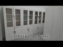 商用家具とラボ家具 2-4棚のラボ収納用キャビネット