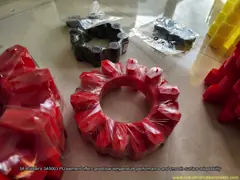 China Industrial Rubber Sheet PU Element with 400%-650% Elongation 70-98Shore A Hardness and 120°C Working Temperature for sale