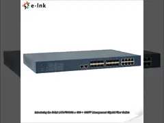 10G + 16SFP Management Gigabit Fiber Switch