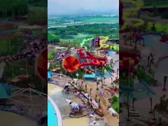 China Platform Height 6-18m Rainbow Water Slide The Perfect Outdoor Activity for Adventure-Seekers for sale