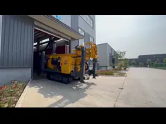Inexpensive Multi-Functional Intelligent Crawler Water Well Drilling Rig with 600M Max Drilling Depth and 12000Nm Torque