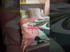 China 3-Piece Mid Century Modern Farmhouse Quilt Set - Reversible Botanical Bedspread with 2 Shams in Full/Queen, King & California King Sizes for sale