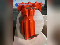 China Button 42mm Tapered Rock Drill Bit 12 Degree for sale