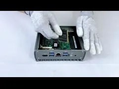 Mini PC industriale con processore Intel I5 1145G7, sei porte LAN, una COM e 1 HDMI