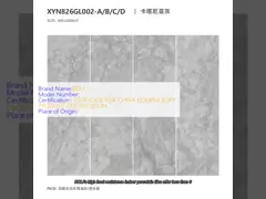 High Frost Resistance Indoor Porcelain Tiles with Less Than 0.5% Water Absorption and L/C Payment Team