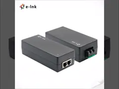 36-72VDC IN, 24V 24W Gigabit Passive PoE OUT, DC to DC Converter and PoE Injector with High Power 24