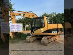 Used Excavator Cat 312c; Cat Excavator; Mini Cat Excavator; Low Price Excavator; Cat Excavator for Sale; Quality Used Excavator