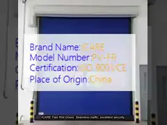 China Seamless traffic, excellent security: intelligently restored soft curtain doors for modern installations. for sale