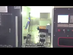 China Slant Bed CNC Lathe Machining Metal Turning Lathe Machine TCK46P for sale