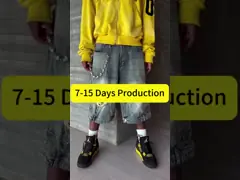 Custom Denim Shorts Ripped Washed High Quality Streetwear Denim Shorts Men's Blue Loose Fit Distress
