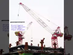 China Chinese Top Brand Zoomlion 25 Ton Luffing-Jib Tower Crane L400-25 in Dubai for Hot Sale for sale
