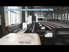 Deep Foundation Helical Anchor For Steel Tower Structure housing construction