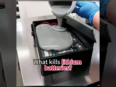 Automotive Grade Potting Silicone HN-8806A/B Protection for EV Battery Packs & Control Modules Demo