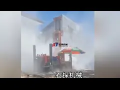 Large Deep Drilling 105mm Pneumatic Borewell Machine