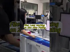 데스크톱 고속 20W 광 레이저 마커 기계 금속 공간 절약