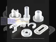 China Transparent Material 3D Printing Parts High Tolerance 3d Printed Aluminum For Show for sale