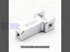 Precision CNC Machining China Custom Titanium Alloy Spacecraft Connecting Bracket Aerospace Components Manufacturing