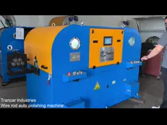 Cina Macchina di lucidatura del filo di stagno a molla automatica a 25 mm in vendita