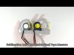 China Retractable Sublimation Tape Measure Distance Meter Abs Anti-Fall Office Household Steel Measuring Tape for sale