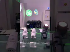 Gobo light quality inspection site