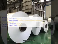 Aluminum Alloy 8011 Aluminum Foil (0.02mm, Customizable Width, Transparent Protective Film) for Cosmetic Sealing Sheets