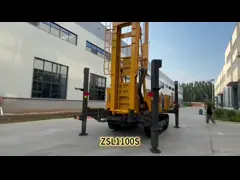 ZSL1100S crawler-type water well drilling rig - the latest series with high efficiency