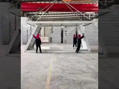 Cina Container abitativo pieghevole prefabbricato modulare 20 piedi, casa portatile prefabbricata, edificio container pieghevole in vendita