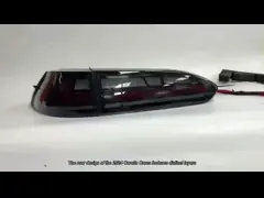 Corolla Cross 2022-2024 Car Accessories Parts Car ABS Plastic Modified LED Rear Tail Lamp