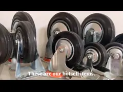 China Factory Direct Sales Heavy Duty Durable Nylon Castor 8 Inch Caster Wheels For Scaffolding for sale