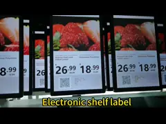 China Supermarket Grocery Store Electronics Fashion Cosmetics Jewelry Furniture Department Store LCD Labels for sale