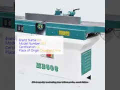 China MB 503 Heavy Duty Woodworking Planer Machine 300mm Width 2.2kW Power Automatic Surface Planing for sale