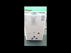 Residenziale 16L termostatico riscaldatore d'acqua a gas sistema di combustione bilanciato sicuro scarico diretto