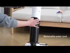 China Intelligent Hardwood Floor Scrubber Adjustable Battery Powered Floor Scrubber for sale