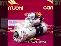 China 65.26201-7076B Excavator Starter Motor 8200777-29MT Stable Operation For DOOSAN DB58 for sale