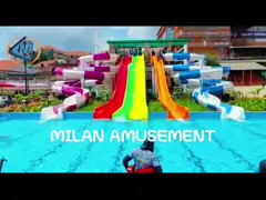 China Custom Fiberglass Pool Slide 8-10mm Thick for Indoor & Outdoor Water Parks - OEM/ODM Available for sale