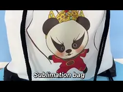 中国 サブライメーション 非織物 ローストリング バッグ カスタム ローストリング バックパック 販売のため