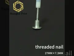 thread ceiling shooting nail
