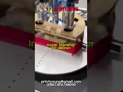 NZ4820 Servo D-shaped Round Box Mouth Inward Folded Machine