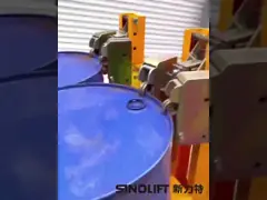 Capacidad de carga del Eagle-apretón de los tambores de la capacidad dos del capturador del tambor de la carretilla elevadora de DG850A sola 360Kg X2