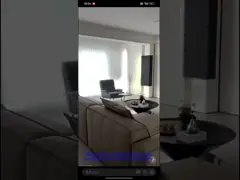 Invisible aluminum door