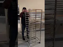 China Adjustable Baking Rack On Wheels 500 Pounds Bun Pan Bakery Rack for sale