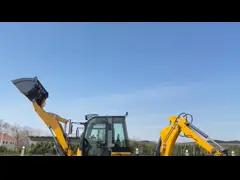 Heavy Duty Backhoe Loaders 1500kg With Advanced Hydraulic Systems