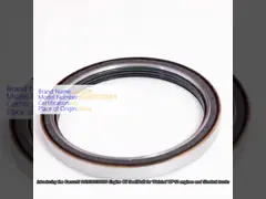 612630030009 Engine Oil Seal Weichai WP12 Rust Resistance Corrosion Proof