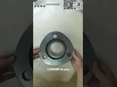 China 2050691 Black ZX200-3 Excavator Travel 1 Stage Carrier Device Depend On Packing Type for Easy Handling and Maintenance for sale