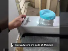 China D155A-6 Bulldozer Radiator 17A-03-41113 17A-03-41114 WATER TANK RADIATOR for sale