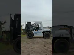 China High Performance TCM 10 Ton Diesel Engine Forklift Truck Japan Original Used With Good Working Price For Restaurant for sale