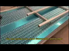 Stainless 2MM Galvanized Steel Grating 240 * 4020MM / Anti Slip Tread Plates