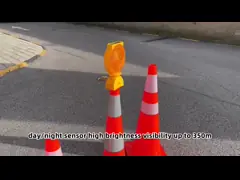 Solar warning light