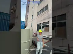 China Industrial Fume Extraction System and Acid Mist Collector for Anodizing with Compliance to ISO 14001 OSHA PEL and GB/T 5237.2 Standards for sale