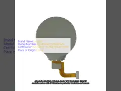 China 1.5 Inch Circular TFT Display , 320x320 24PINS MIPI, 350cd/M2 Circle LCD Display for sale